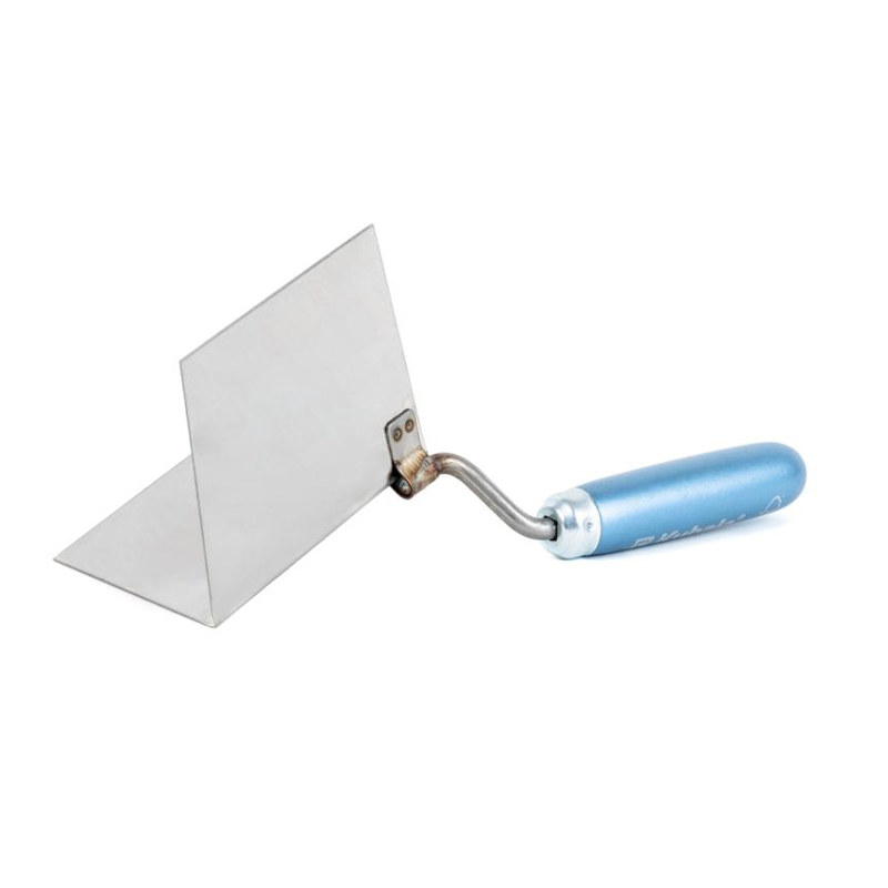 Kubala Stainless Steel External Angle Stucco Trowel 0908 | Northants Tools