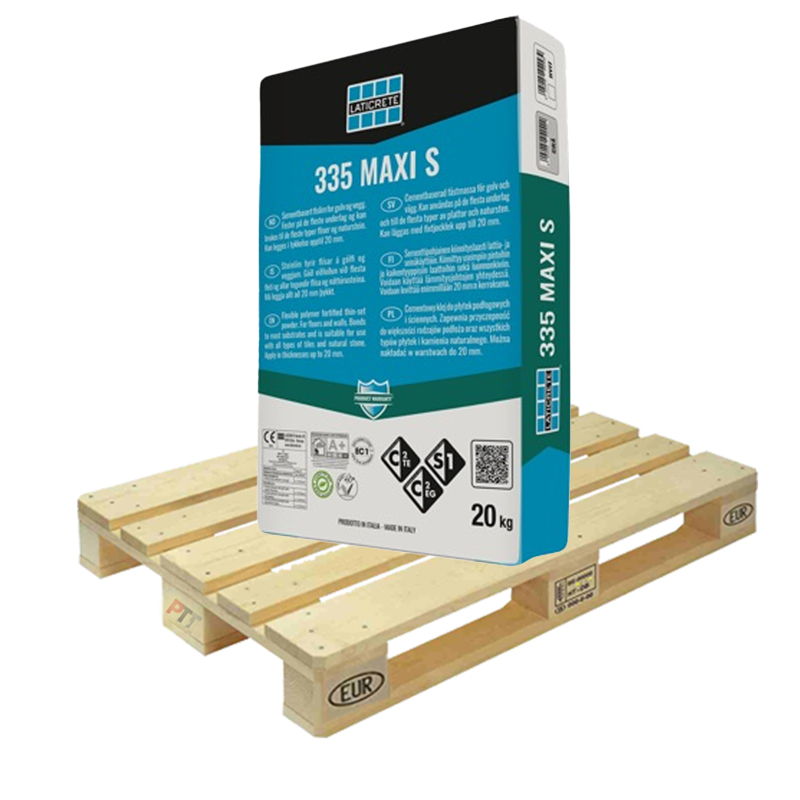 Laticrete 335 Maxi S Multi-Purpose S1 Cement Based Adhesive Grey 20kg ...