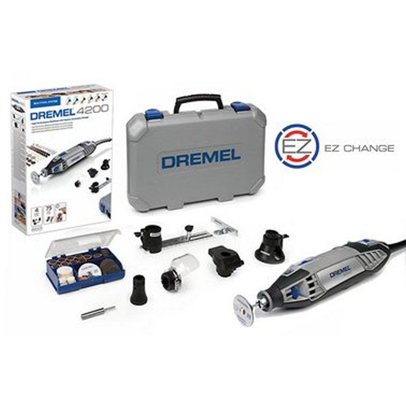 New Dremel 4200-4/75 Rotary Multi Tools 240v In Case 75 Acc MultiTool ...