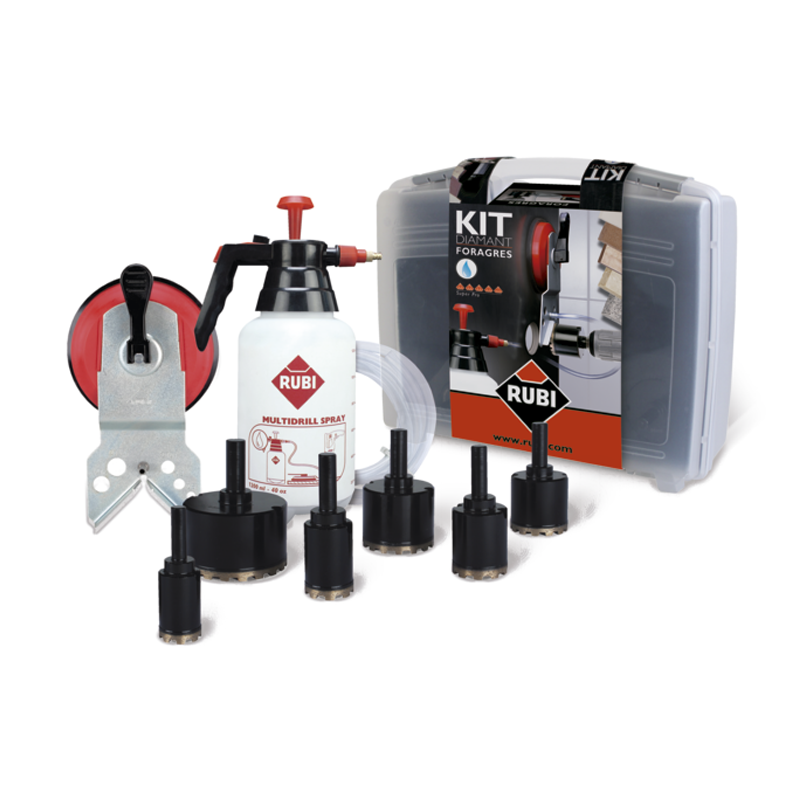 Rubi 6 Cutter Diamond Drill Set 20-65mm 50903 | Northants Tools