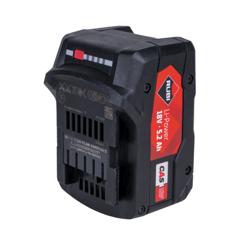 Rubi Energy CAS Battery 18V 5.2AH | Northants Tools