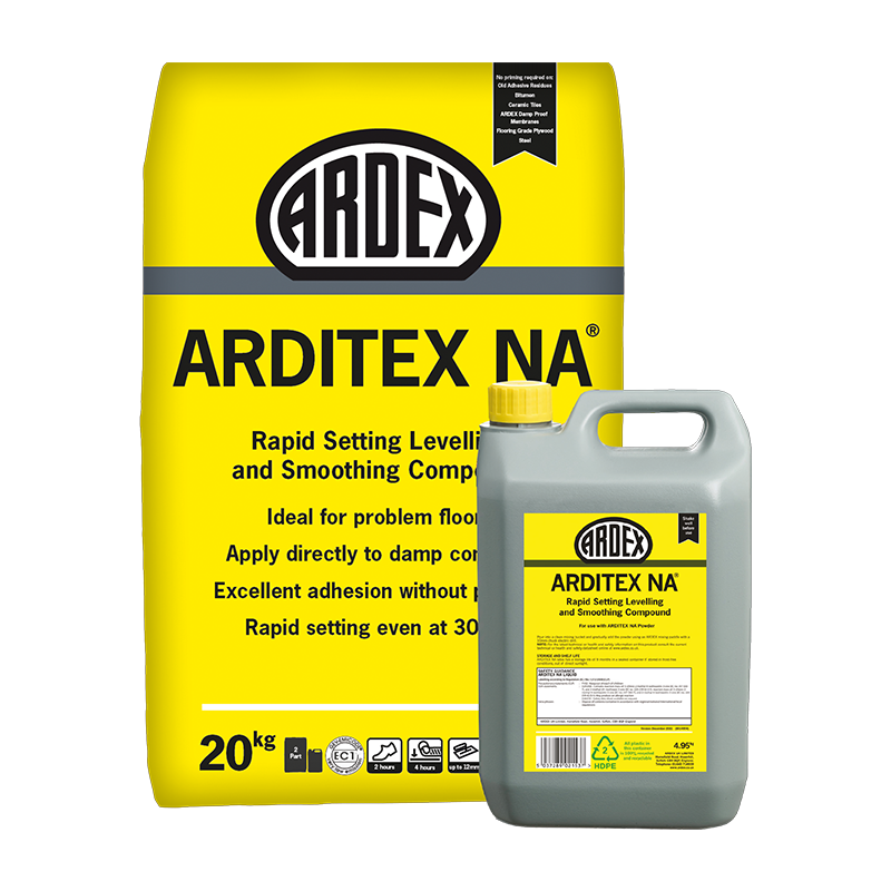 Ardex Arditex NA 2-Part Ultra Rapid Setting Levelling And Smoothing ...