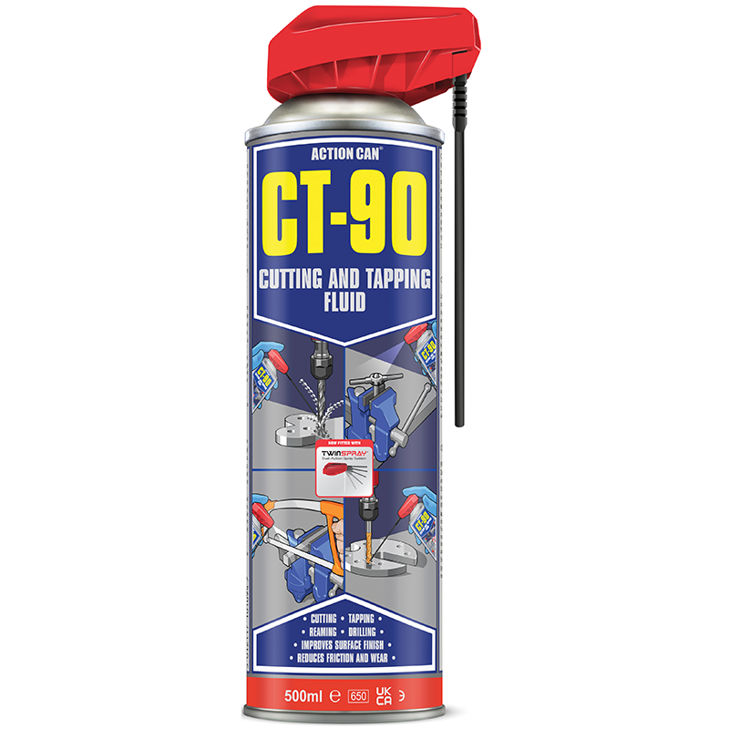 Action Can CT-90 Twin Spray Cutting And Tapping Fluid 500ml | Northants ...