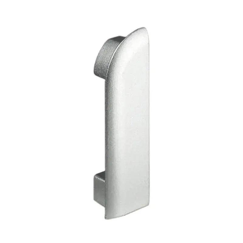 Dural DURASTEP DP Anodised Aluminium Worktop Trim End Cap Right Silver ...