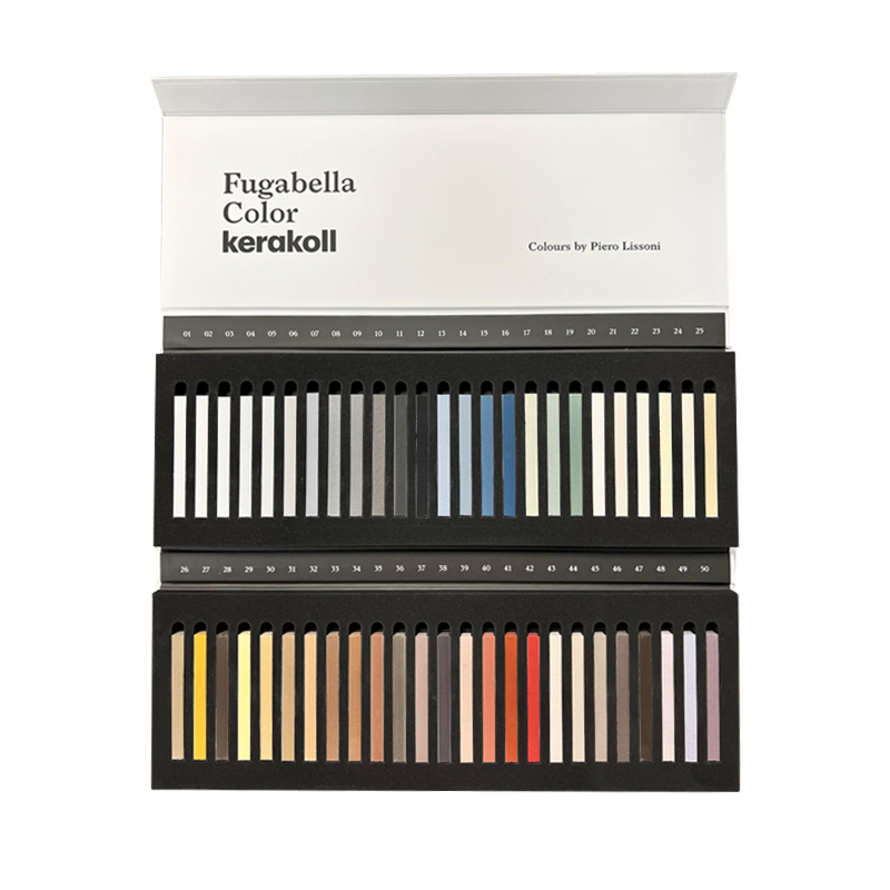 Kerakoll Fugabella Color Grout Chart | Northants Tools