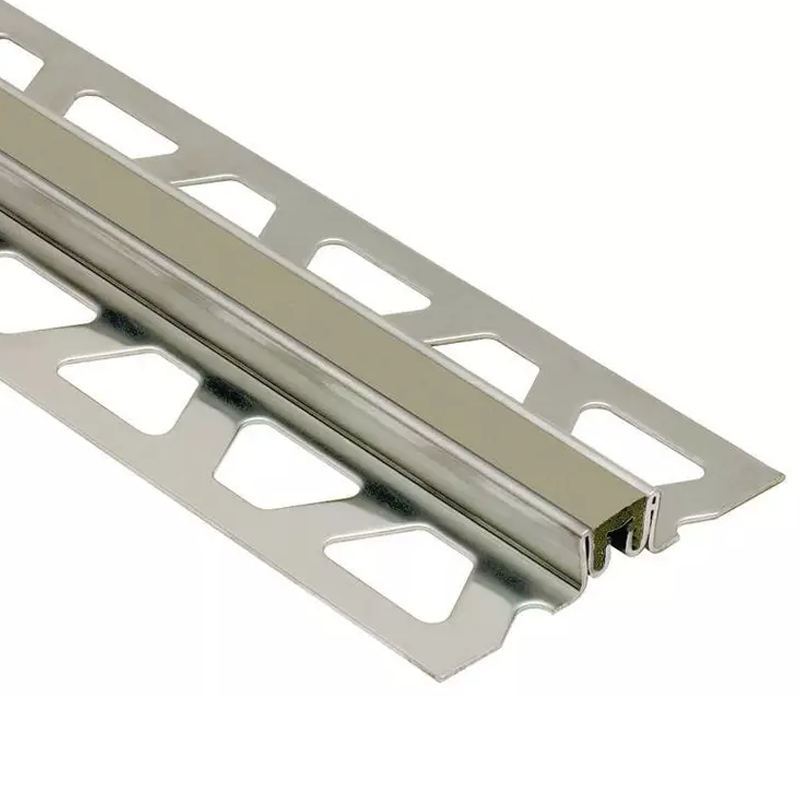 Schluter DILEX-EKSN Stainless Steel V2A Expansion Joint (Grey Insert) 2 ...