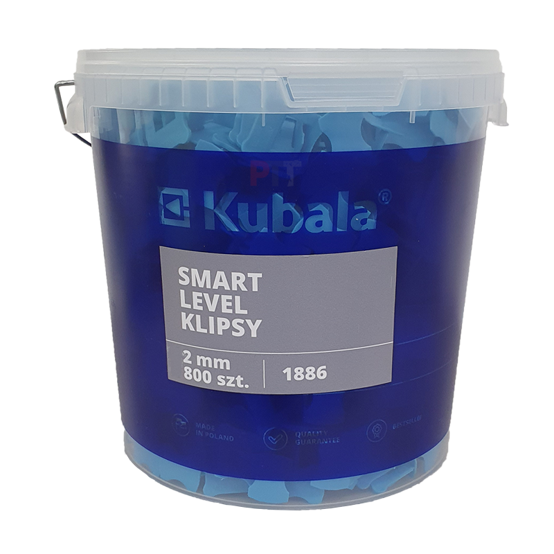2mm Clips Kubala Smart Level Tile Levelling System 800pc 20L Bucket ...