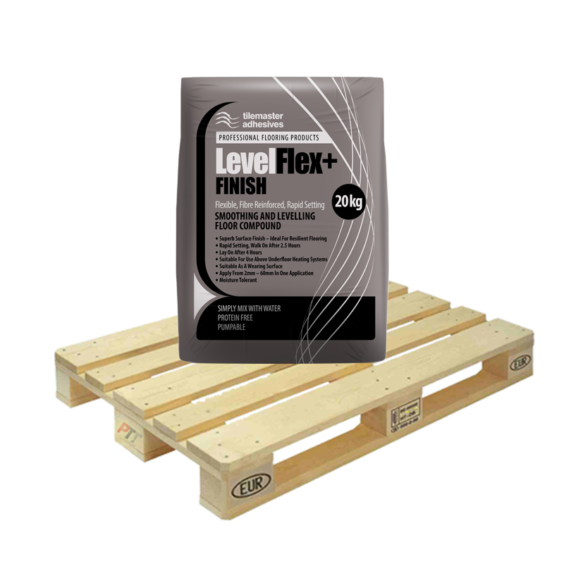 Tilemaster LevelFlex+Finish Smoothing And Levelling Floor Compound 20kg ...