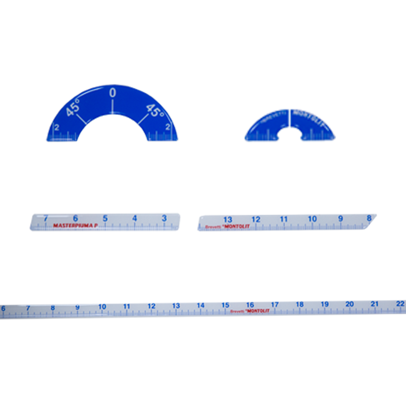 Montolit Imperial Measurement Guide Stickers 481P2INCH For 63P3 Up To ...