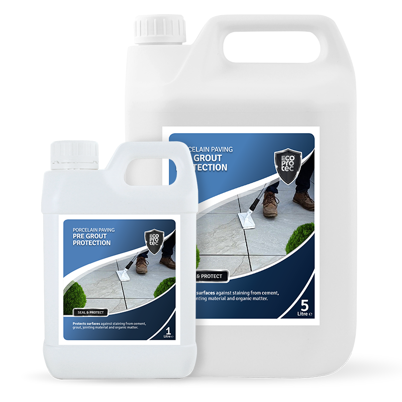 ECOPROTEC Porcelain Paving Pre Grout Protection ECO/17 | Northants Tools