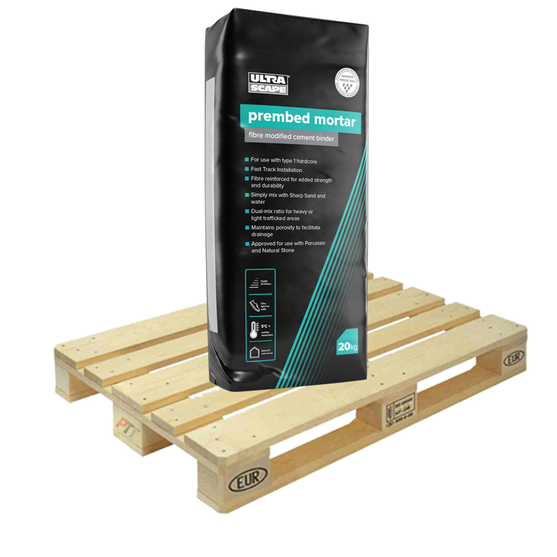 Ultra Scape Prembed Mortar Fibre Modified Cement Binder 20kg Half ...