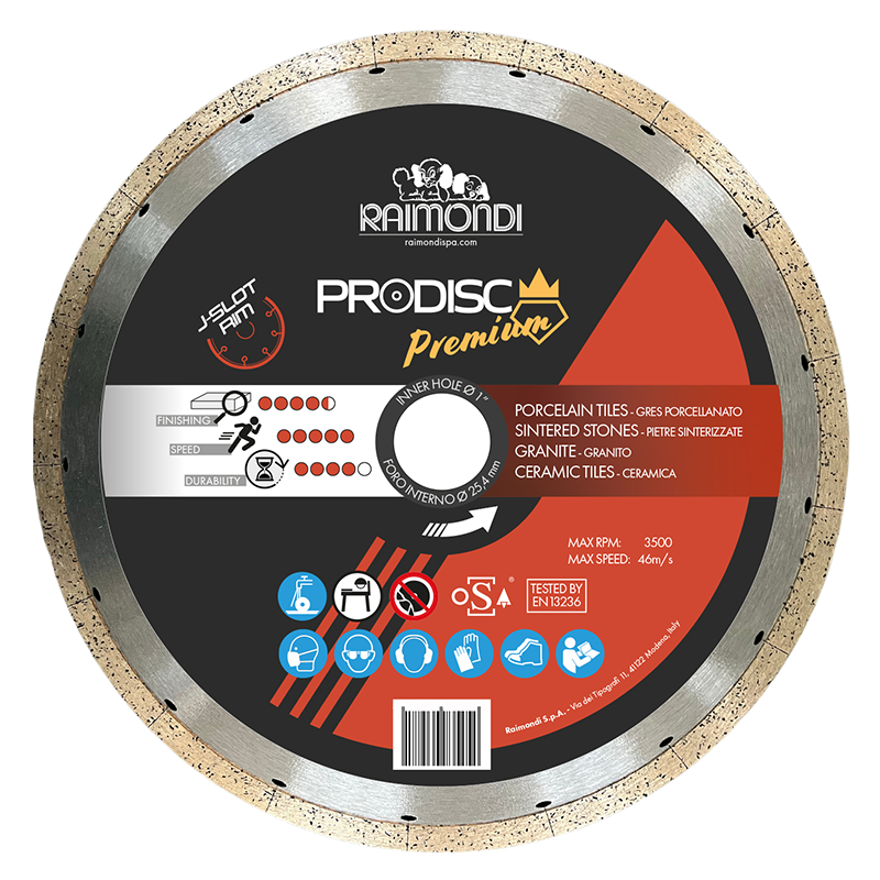 Raimondi Prodisc PREMIUM J-Slot High-Quality Diamond Disc | Northants Tools