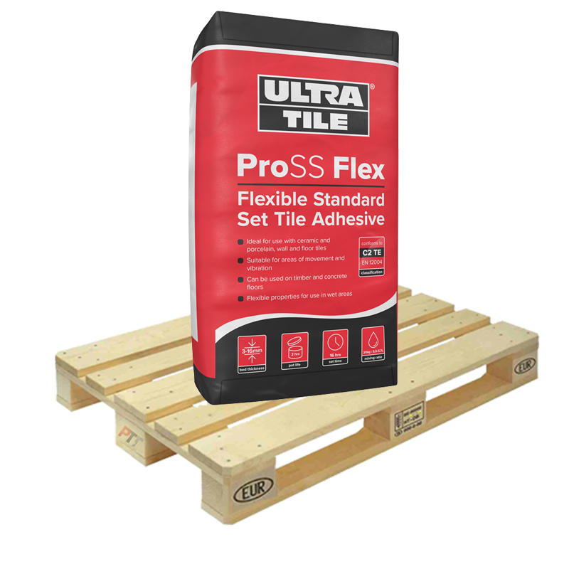 Ultra Tile Pro SS Flex Polymer Modified Standard Set Flexible Tile ...