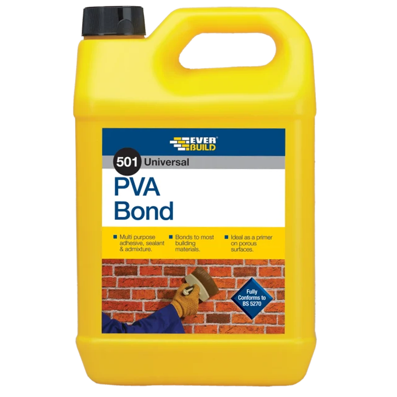 Everbuild Universal 501 PVA Bond 5Ltr | Northants Tools