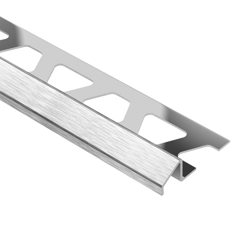 Schluter RENO-EBU Flooring Transition Ramp Brushed Stainless Steel V2A ...