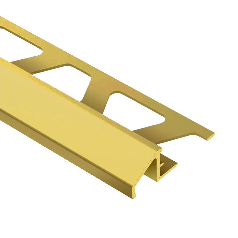 Schluter RENO-MU Flooring Transition Ramp Brass 2.5m | Northants Tools