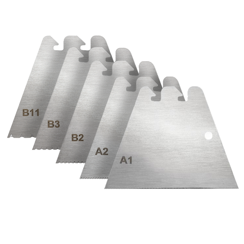 Bihui Floor Adhesive Spreader Replacement Blades | Northants Tools